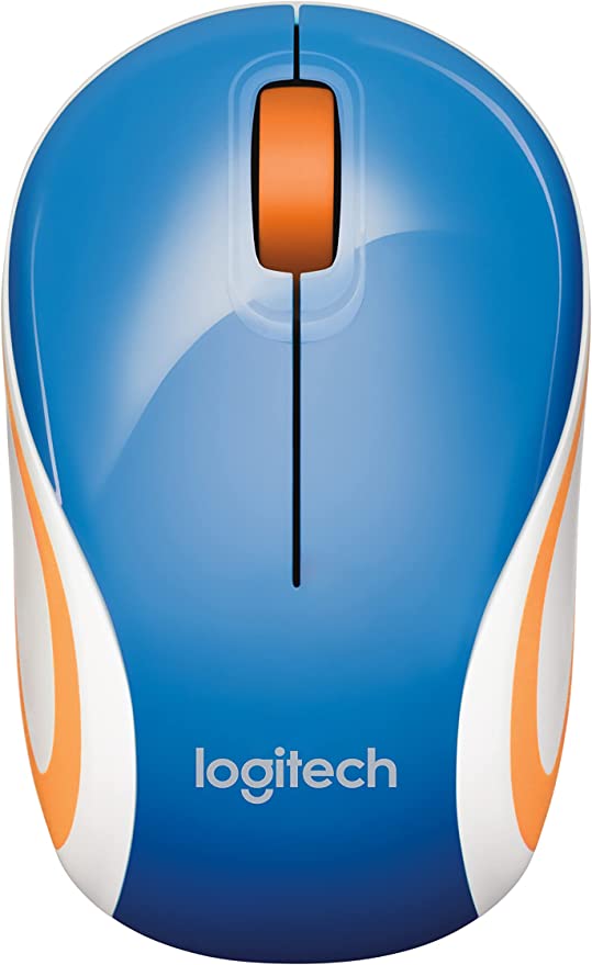 Logitech Mini mouse inalámbrico M187 Ultra portátil, seguimiento óptico ...