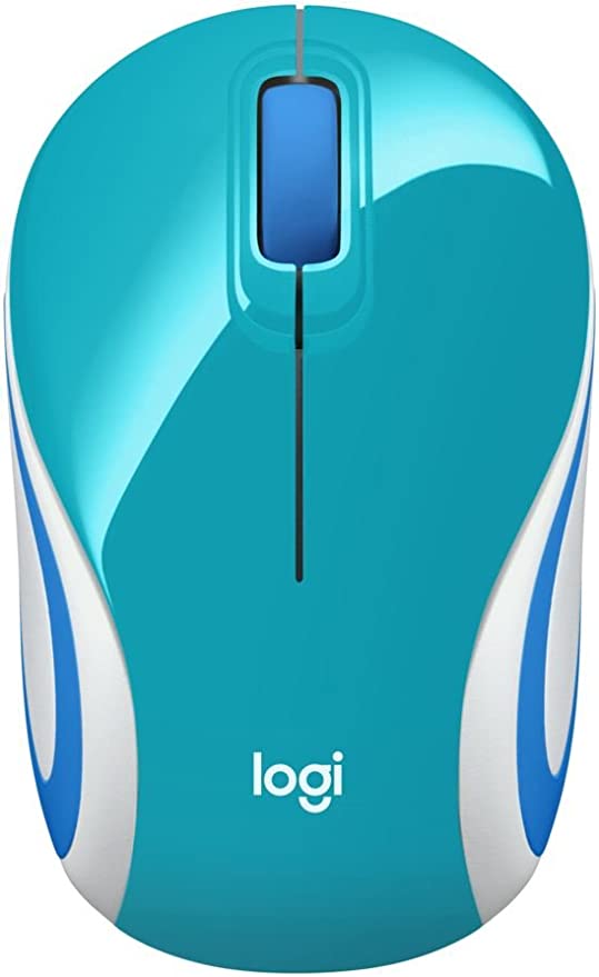 Logitech Mini mouse inalámbrico M187 Ultra portátil, seguimiento óptico ...