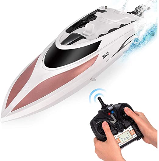 RC Boat - Bote de control remoto para niños y adultos - Velocidad de 20 ...