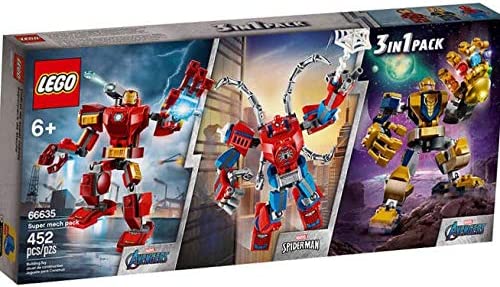 Lego Super Heroes Tri-Pack 3 juegos incluidos Iron Man, Thanos ...