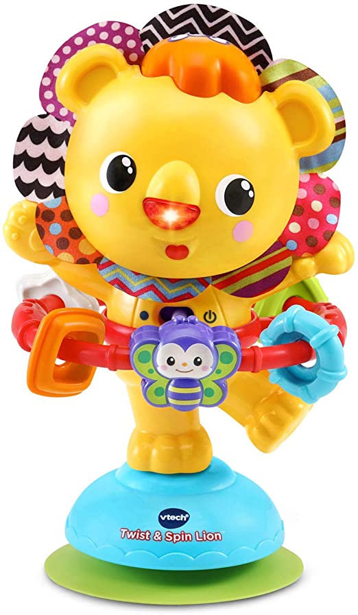 VTech Twist and Spin Lion, Amarillo | Mercandu