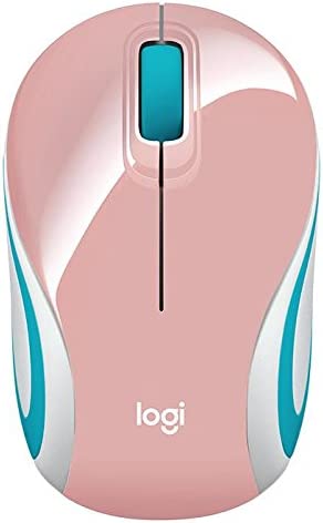 Logitech Mini mouse inalámbrico M187 Ultra portátil, seguimiento óptico ...