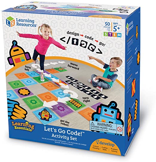Learning Resources Let's Go Code - Juego de actividades (50 unidades, 5 ...