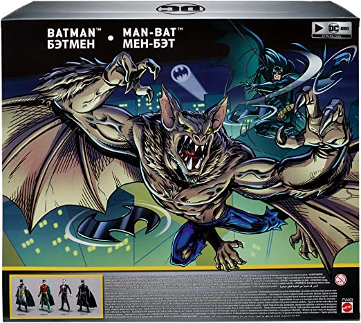 BATMAN MISIONS BATMAN vs. MAN-BAT 2-Pack figuras | Mercandu