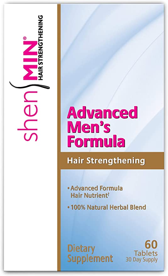 Shen Min Advanced Fórmula de fortalecimiento del cabello para hombres ...