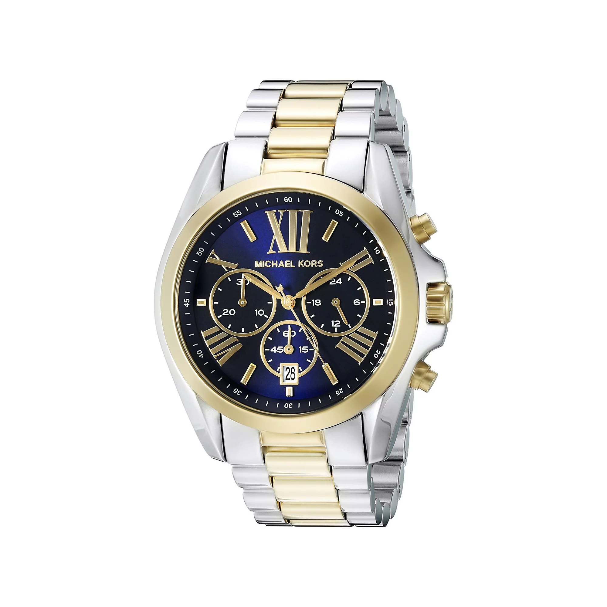 Michael Kors Men's Bradshaw Two-Tone Chronograph Watch MK5976 | Mercandu