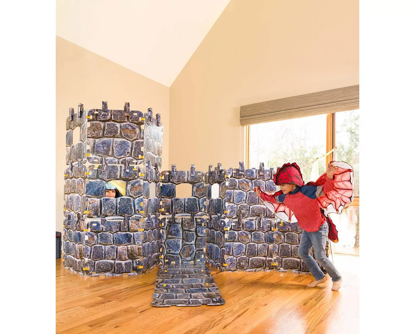 HearthSong 32-Panel Castle Fantasy Forts Kit de construcción para ...