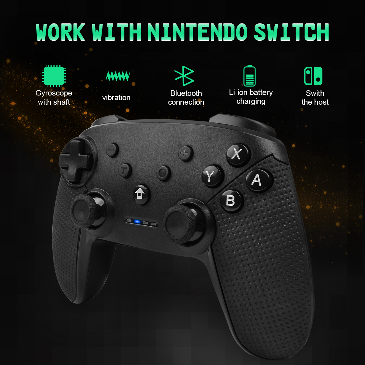 Bonacell Switch Controller, Wireless Pro Controller Compatible con Nintendo Switch/Switch Lite ...
