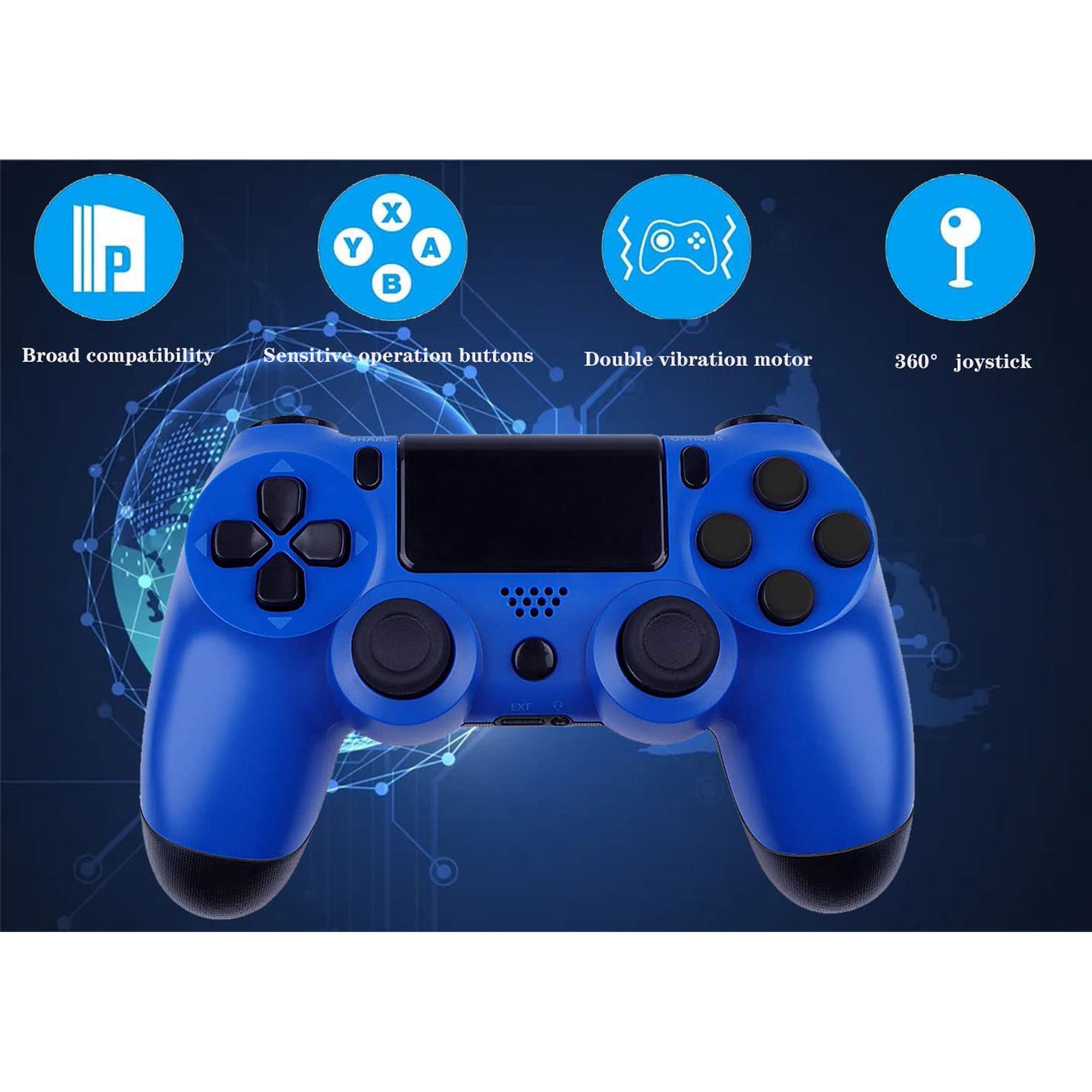 Controlador inalámbrico para PS4, Controladores inalámbricos ...